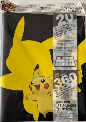 POKEMON - - Ultra Pro Portfolio - A4 - 9 Cases Pro-Binder - Pikachu